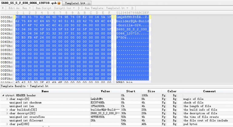 利用010 Editor进行固件格式分析 – 绿盟科技技术博客